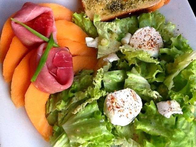 Recettes de Salade au chèvre frais