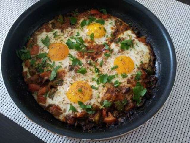 Recettes de Chakchouka de Bienvenue chez Nadia