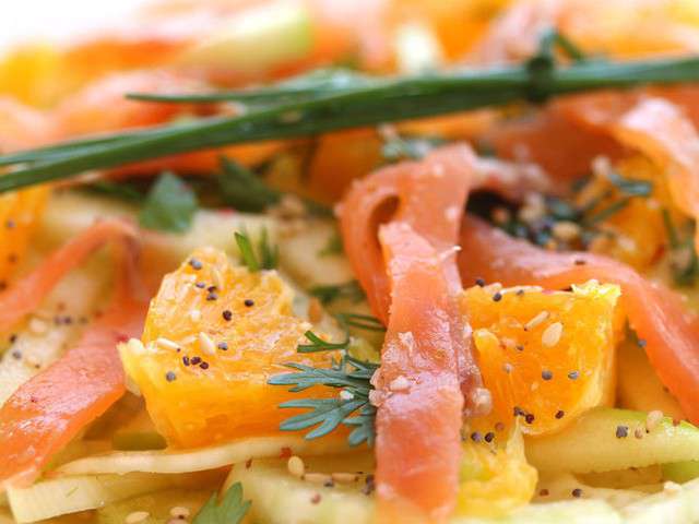 Les Meilleures Recettes de Truite fumée et Salades