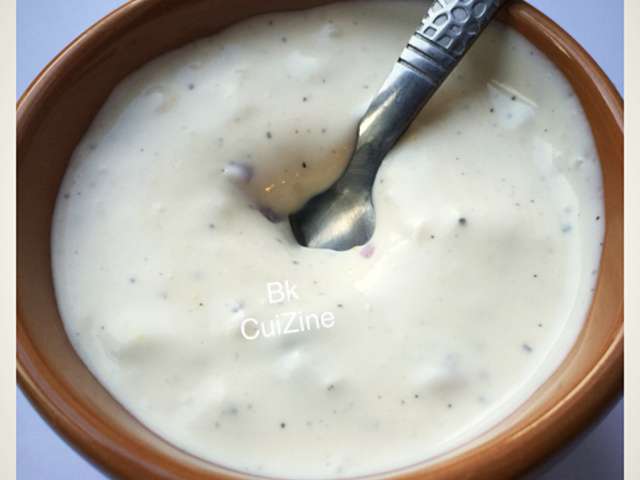 Recettes de Sauce blanche de Bk CuiZine