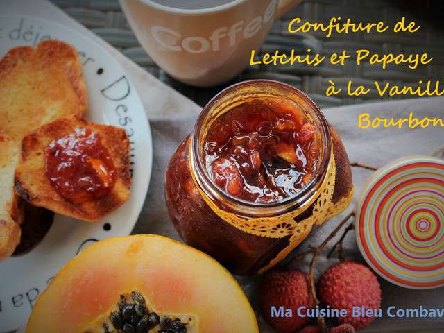 Recettes de Confiture de noel de Bleu Combava