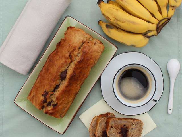Recettes de Gâteau banane et Amande