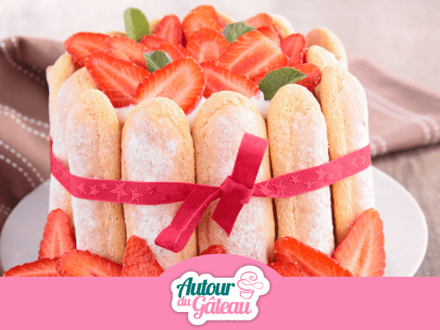 Recettes de Charlotte aux Fraises de Blog Autour du Gâteau