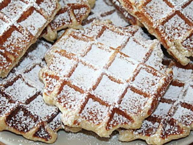 Recettes de Gaufre Liegeoise
