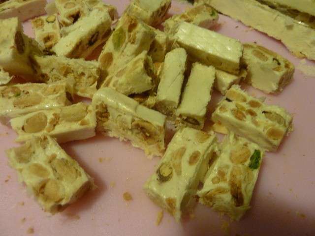 Recettes de Nougat Blanc
