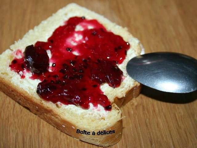 Recettes de Confiture de groseilles de Boîte à délices