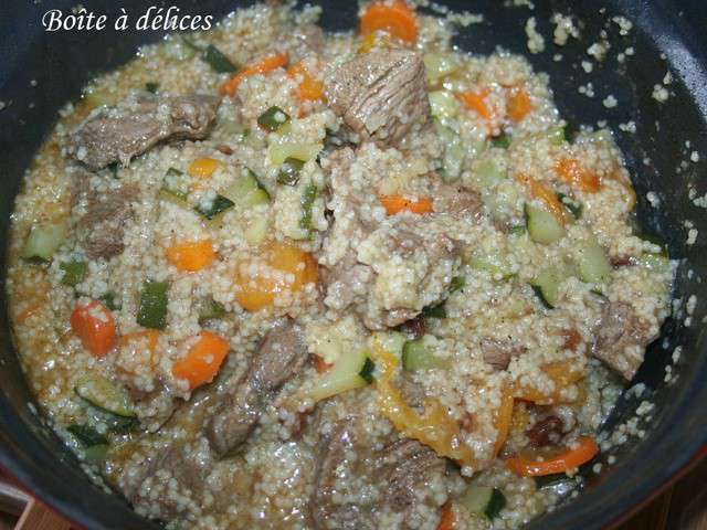 Recettes de Couscous de Boîte à délices
