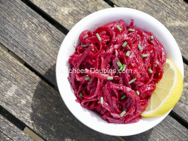 Recettes de Betterave crue
