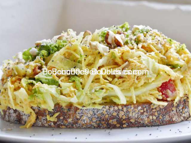 Recettes de Ma Recette de Cuisine Acido Basique de Tartine de Crudites