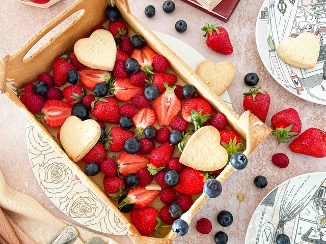 Recettes de Fruits rouges de Bulles de vie