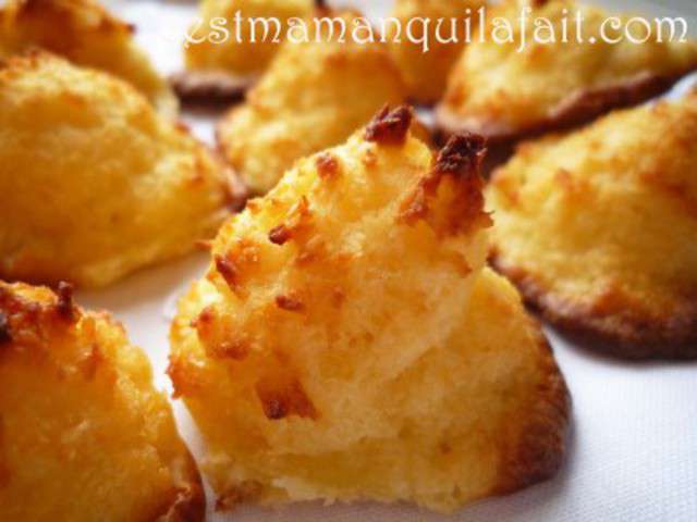 Recettes de Rochers coco de C'est maman qui l'a fait