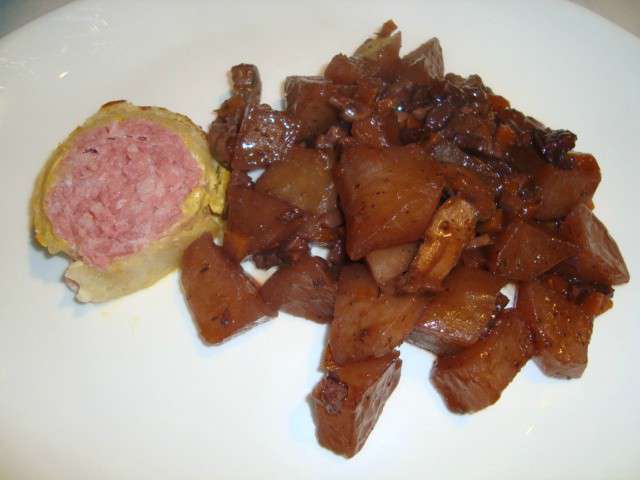 Recettes de Sauce au vin rouge et Pomme de terre