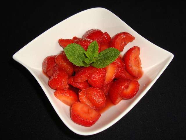 Recettes de Salade de fraises et Fruits