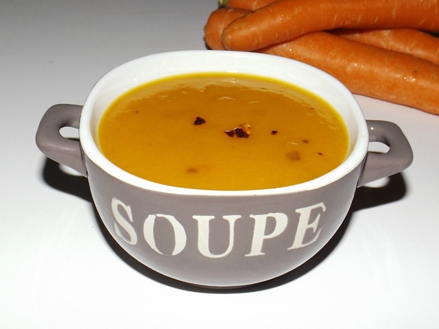 Recettes de Soupe aux carottes et Oignons