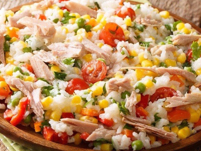 Recettes de Salade de riz de Cakes Paradise