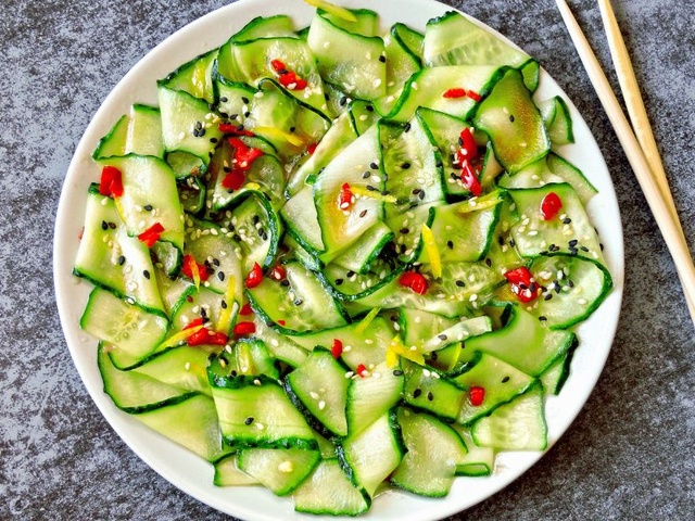 Recettes de Salade de concombre de Cakes Paradise