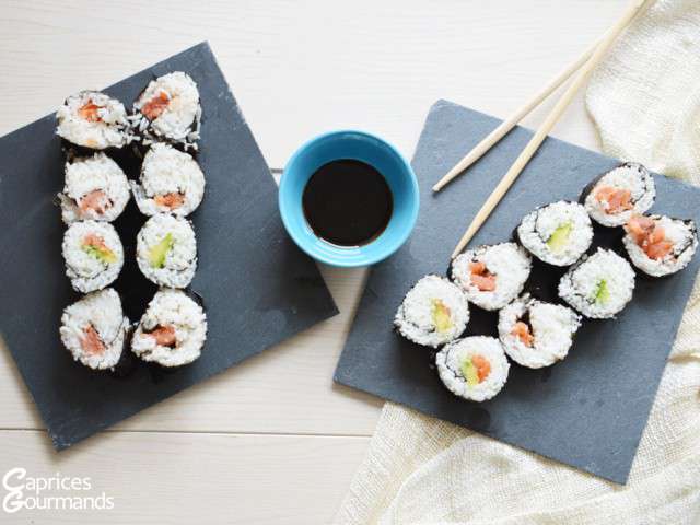 Recettes de Makis de Caprices Gourmands