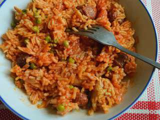 Recettes de Riz pilaf et Poulet