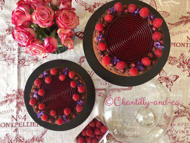 Recettes de Tarte Framboise de chantilly and co