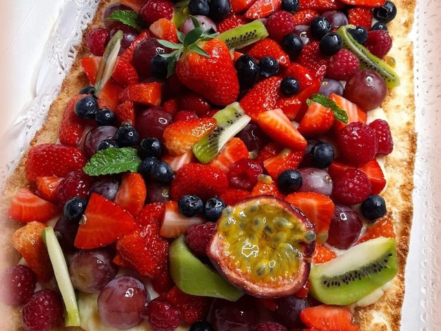 Recettes de Tarte aux Fruits Rouges de chez nanou ...