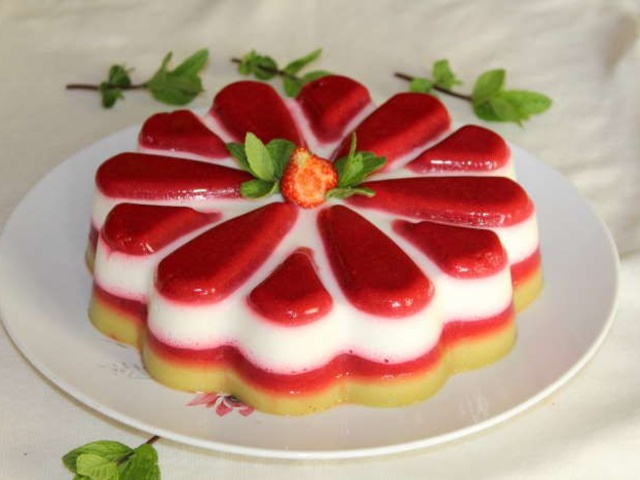 Recettes de Bavarois et Fraises