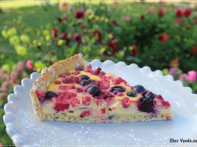 Recettes de Tarte à la Ricotta et Fruits rouges
