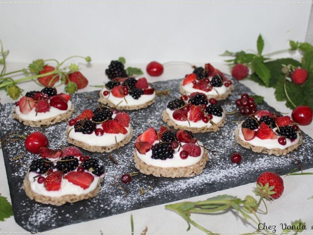 Recettes de Tartelette et Fruits rouges