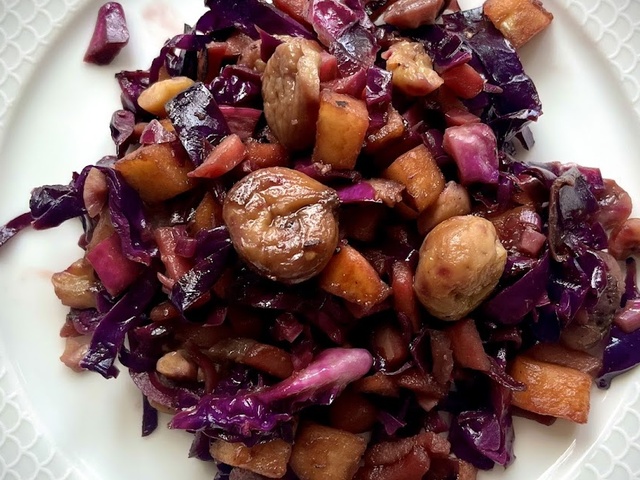 Recettes de Salade de chou rouge de Choupy on mange quoi