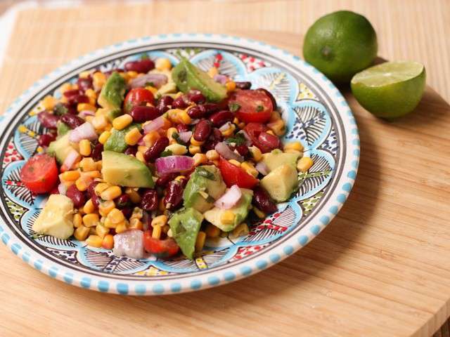 Recettes de Salade de haricots rouges de clementine cuisine