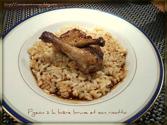 Recettes de Pigeons et Risotto