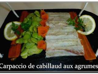 Recettes de Carpaccio et Cabillaud