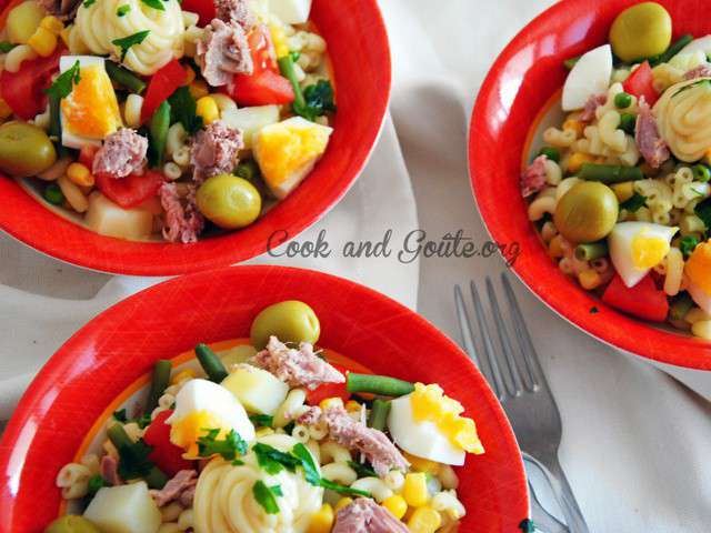 Recettes de Salade de pate de cook and goûte