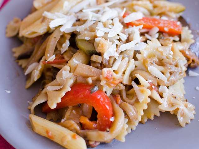 Recettes de Pâtes aux légumes de Cook'n'Roll