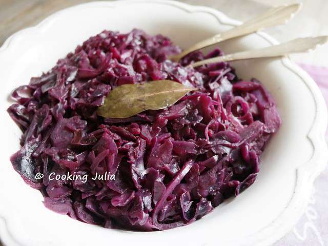 Recettes de Chou rouge de Cooking Julia