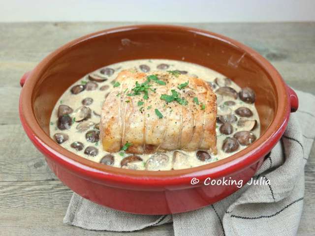 Recettes de Rôti de Porc et Champignons
