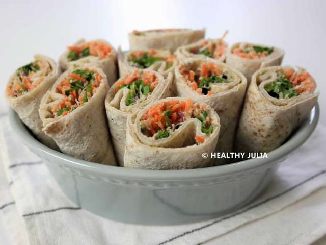 Les Meilleures Recettes de Wrap et Houmous