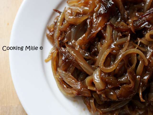 Recettes de Confit d'oignon de Cooking Milie