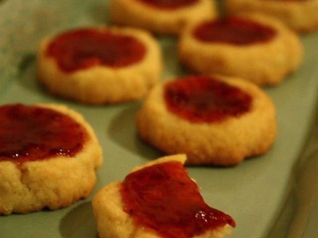 Recettes de Sablés à la confiture de Cooking Milie