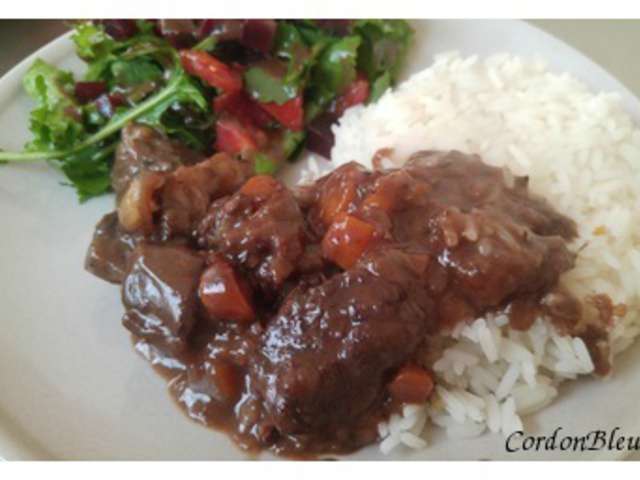 Recettes de Vin rouge de Cordon Bleu Azur