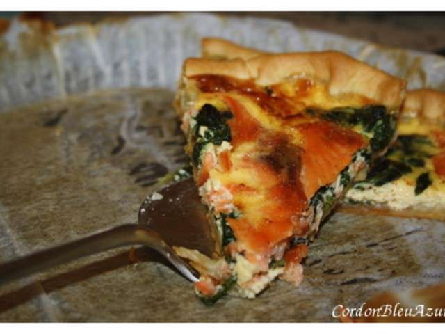 Recettes De Quiche Au Saumon De Cordon Bleu Azur