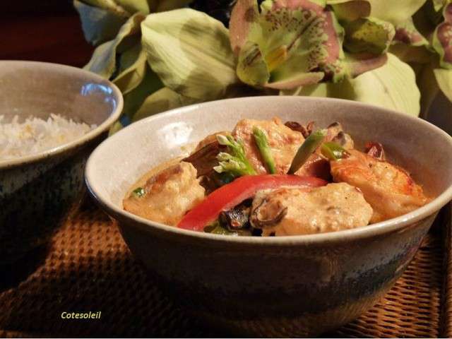 Les Meilleures Recettes de Curry rouge et Thaïlande