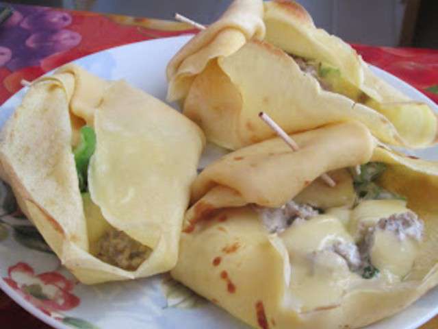 Recettes de Crêpes fourrées de Cucina del Maestro