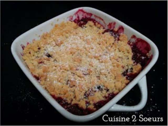Recettes de Fruits rouges de Cuisine 2 Soeurs