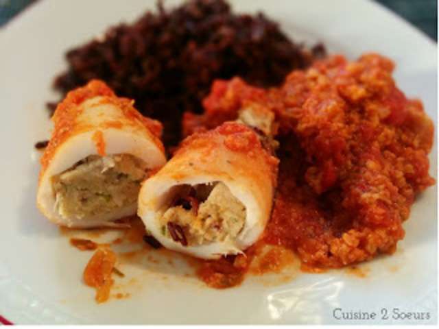 Recettes d'Encornets Farcis - 3