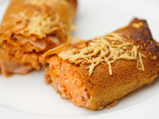 Recettes de Crêpes fourrées