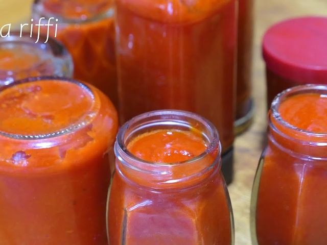 Recettes de Poivron Rouge et Conserve