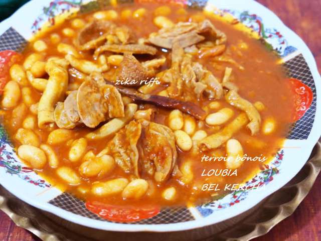 Recettes de Loubia Bel Kercha