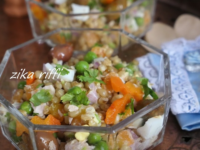 Recettes de Salade de Ble Complet