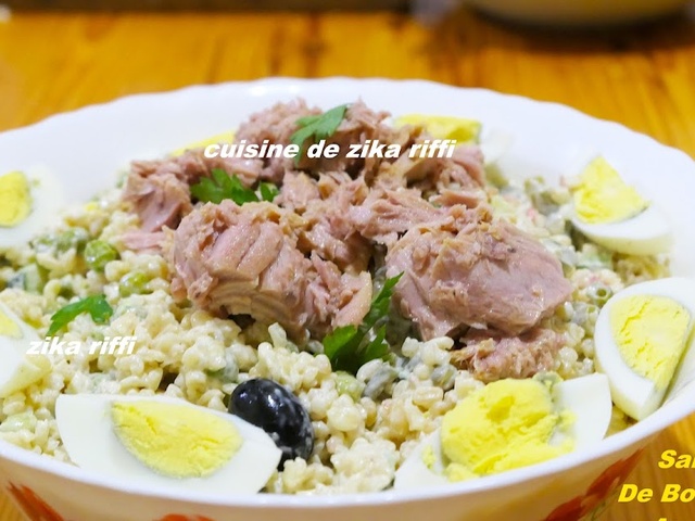 Recettes de Salade Boulgour au Thon Et Legumes