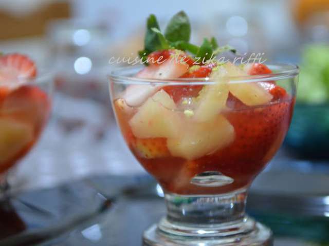 Recettes de Verrines de Fruits